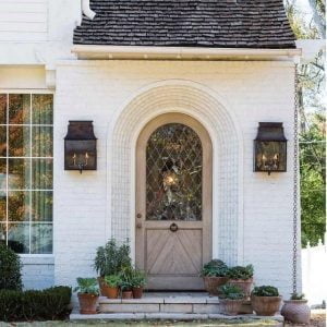 17 Impactful Front Door Window Covering Ideas