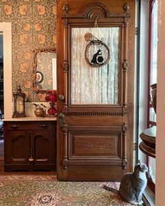 17 Impactful Front Door Window Covering Ideas