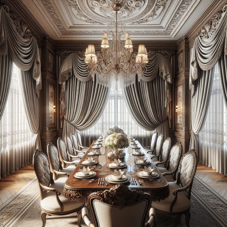 Formal Dining Room Curtains: Comprehensive Guide to Choosing and Styling