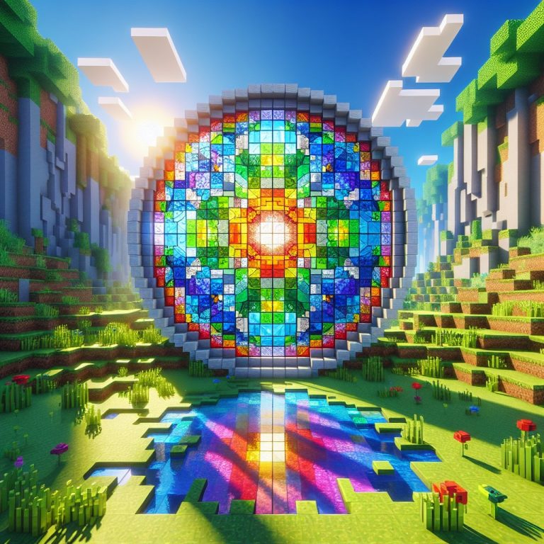 15 Minecraft Stained Glass Window Ideas: Easy Tutorial for Beginners