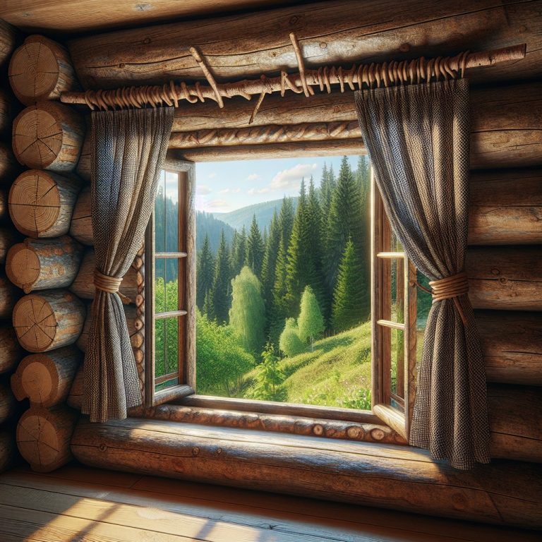 15 Log Cabin Window Treatment Ideas to Inspire Your Rustic Retreat