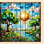 15 Minecraft Stained Glass Window Ideas: Easy Tutorial for Beginners