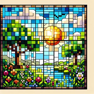 15 Minecraft Stained Glass Window Ideas: Easy Tutorial for Beginners