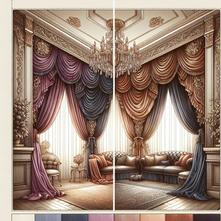 15 Jabot and Swag Curtain Ideas for a Stylish Home