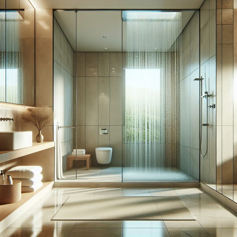 15 Walk in Shower Ideas with Window for Your Next Bathroom Remodel