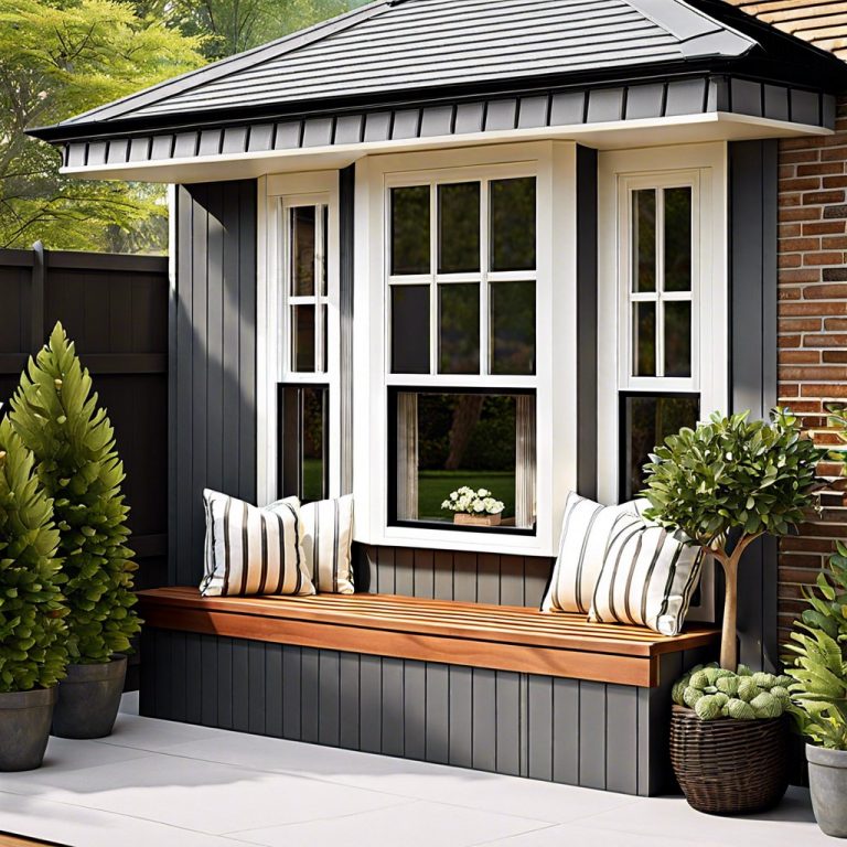 15 Bay Window Ideas Outside to Enhance Your Home's Exterior