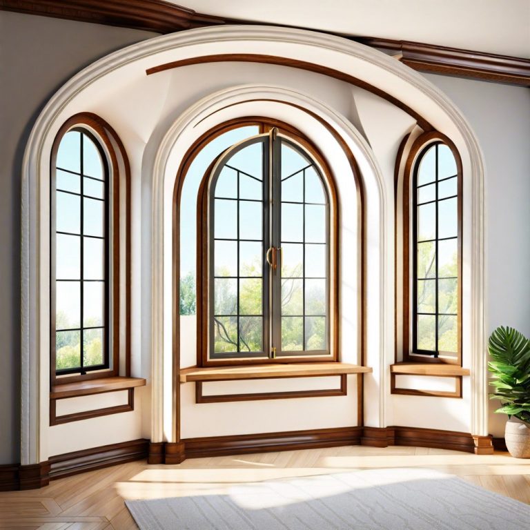 15 Half Circle Window Covering Ideas to Enhance Your Home Decor