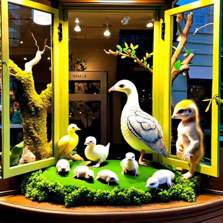 15 Spring Window Painting Ideas for Stunning Window Displays
