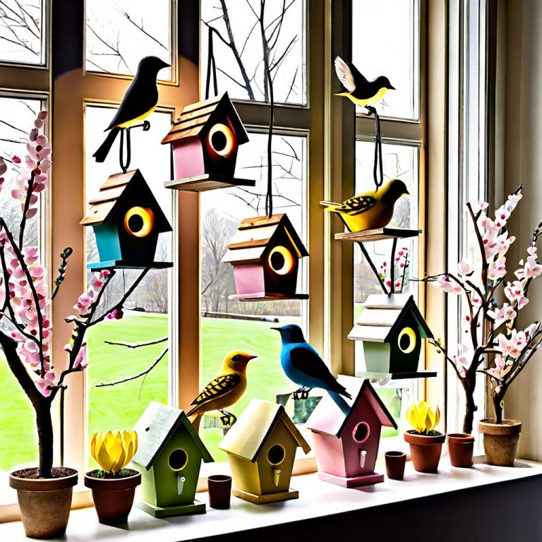 15 Spring Window Painting Ideas for Stunning Window Displays