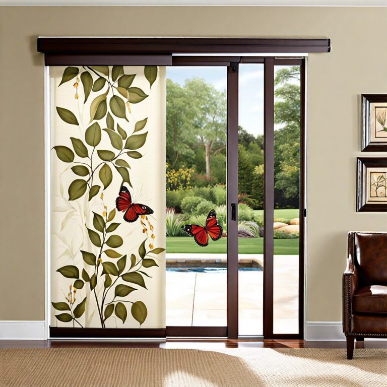 15 Window Covering Ideas for Sliding Glass Patio Doors