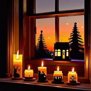 15 Bay Window Christmas Ideas for Festive Decorations