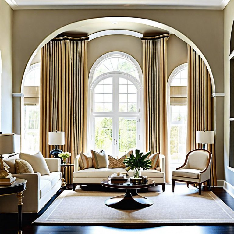 15 Arch Top Window Treatment Ideas for Elegant Spaces