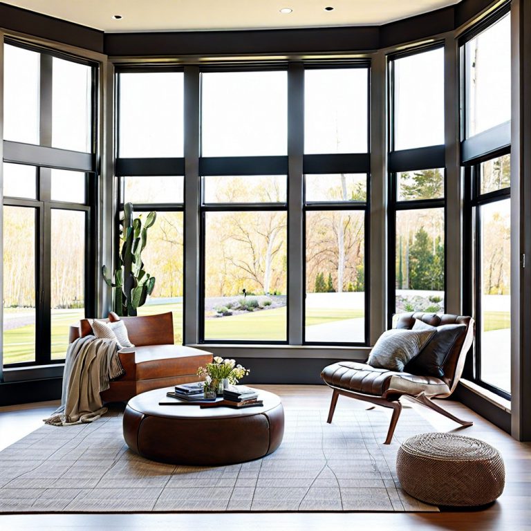 15 Modern Bay Window Curtain Ideas for Your Home