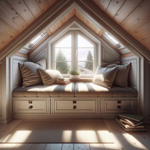 15 Creative Ideas for Dormer Window Space Usage
