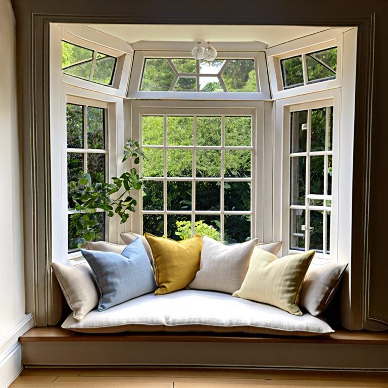 15 Bay Window Cushion Ideas to Enhance Your Space