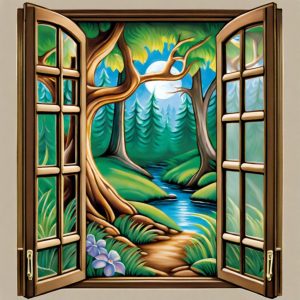 15 Window Paint Design Ideas for Creative Home Decor