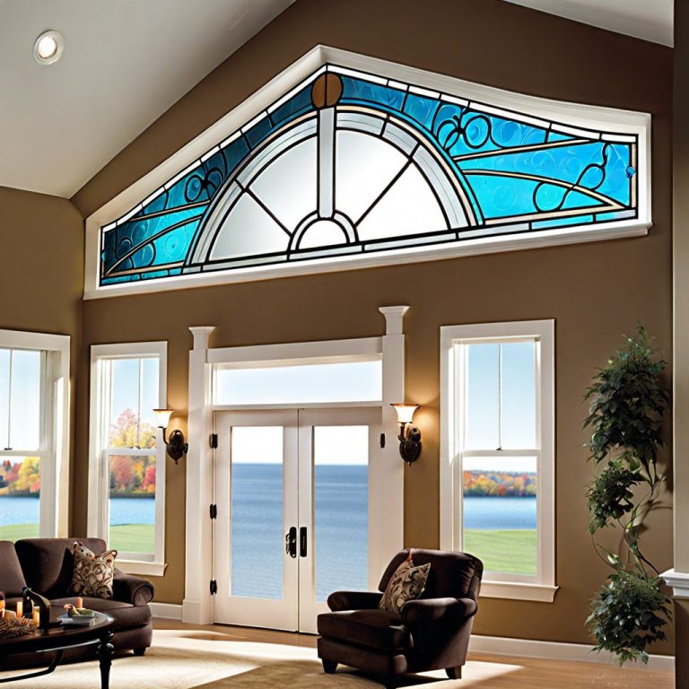 15 Transom Window Covering Ideas for Stylish Privacy & Light Control