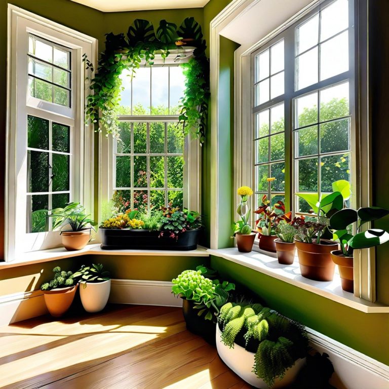 15 Inspiring Bay Window Garden Ideas to Enhance Your Home