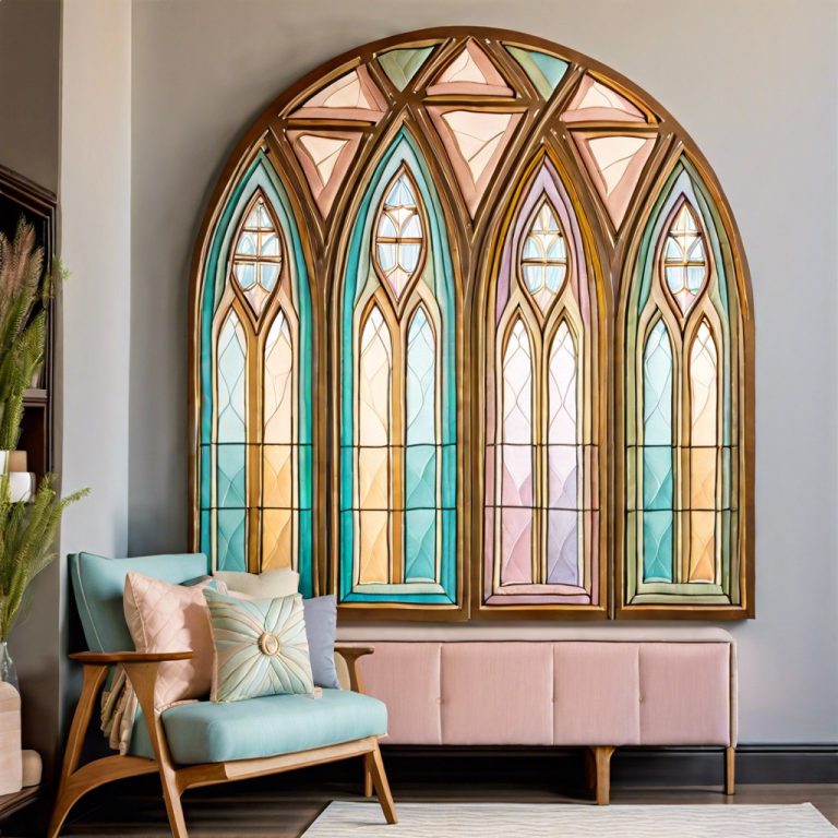 15 Cathedral Window Wall Decor Ideas to Transform Your Space