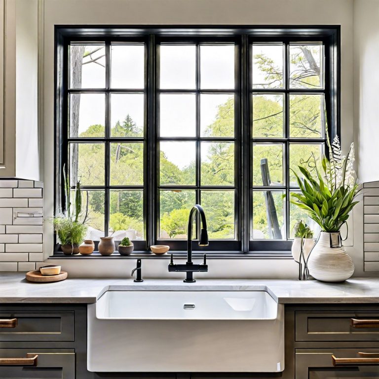 15 Above Kitchen Sink Ideas with Window to Enhance Your Space