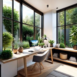 15 Home Office Window Ideas for a Refreshing Workspace