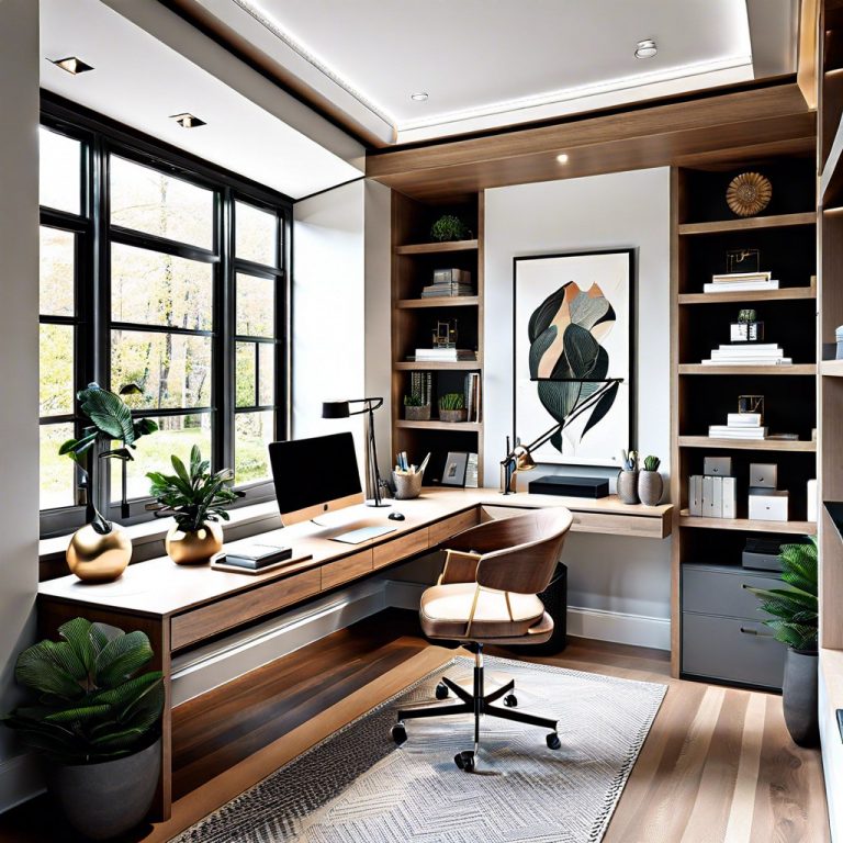 15 Home Office Window Ideas for a Refreshing Workspace