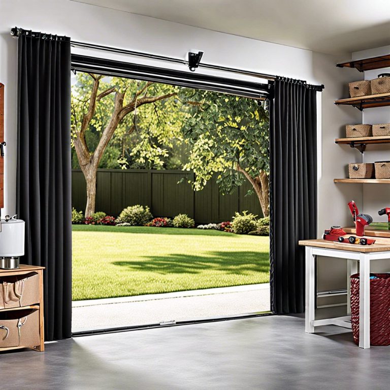 15 Garage Window Curtains Ideas to Enhance Privacy & Style