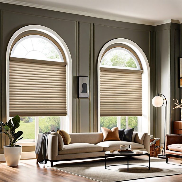 15 Half Circle Window Covering Ideas to Enhance Your Home Decor