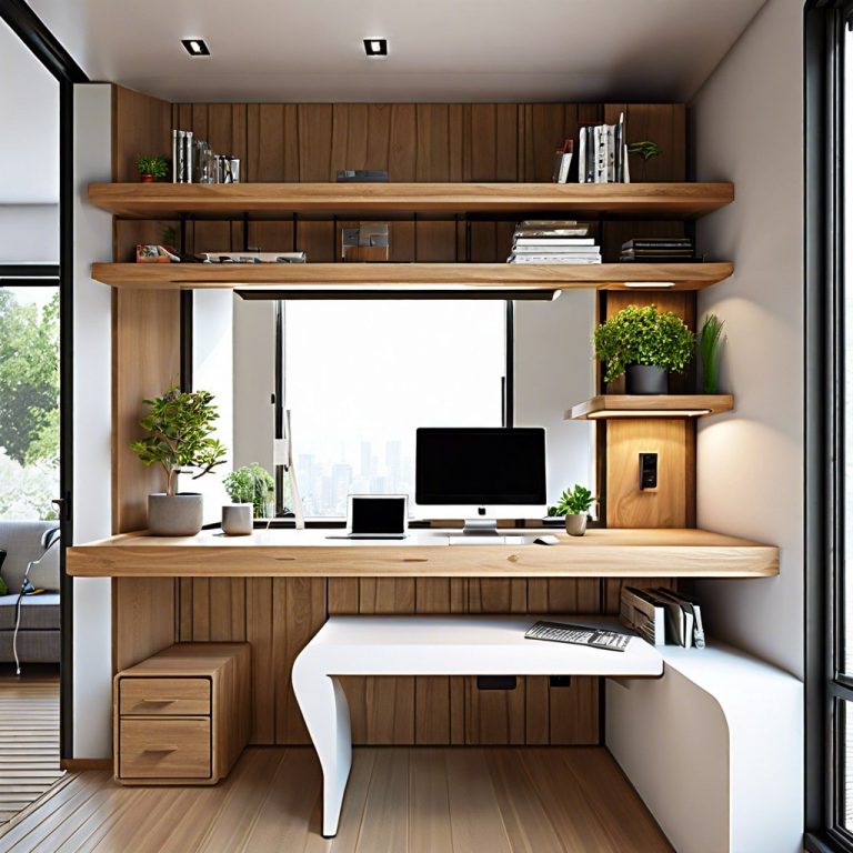 15 Desk in Front of Window Ideas for Your Home Office Setup