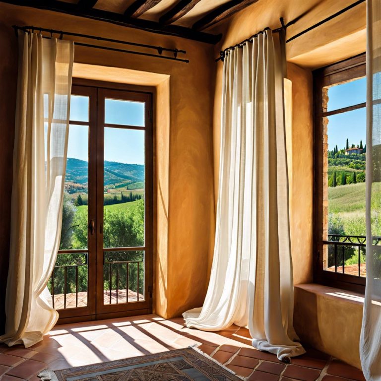 15 Tuscan Window Treatments Ideas to Transform Your Space