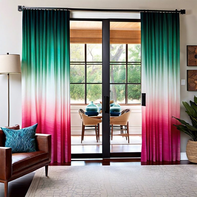15 Window Treatment Ideas for Sliding Glass Doors