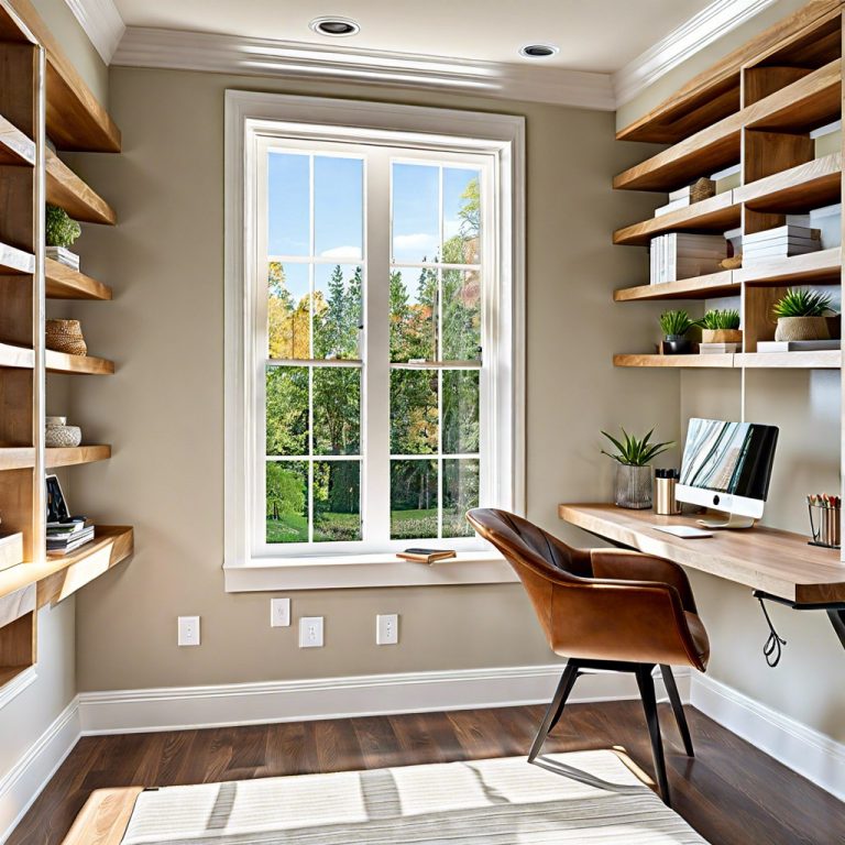 15 Home Office Window Ideas for a Refreshing Workspace
