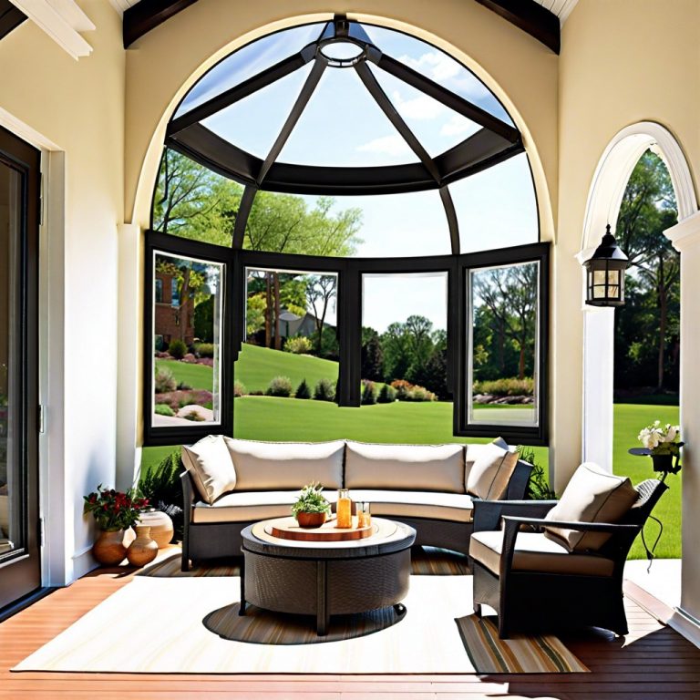 15 Half Circle Window Covering Ideas to Enhance Your Home Decor