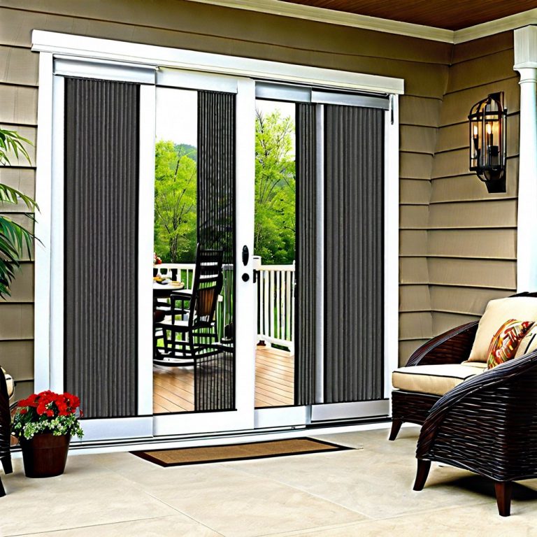 15 Window Covering Ideas for Sliding Glass Patio Doors
