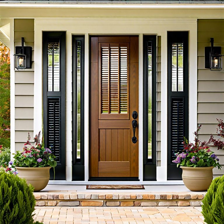 15 Front Door Window Ideas to Enhance Your Entryway Appeal