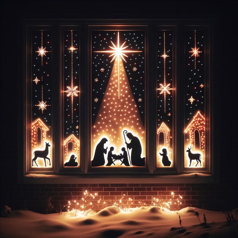 15 Christmas Window Light Ideas to Brighten Your Festive Decor