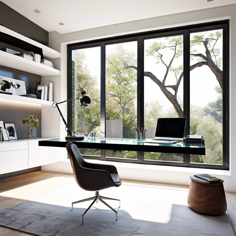 15 Desk in Front of Window Ideas for Your Home Office Setup