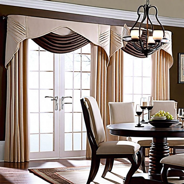 15 Dining Room Bay Window Curtain Ideas for Elegant Spaces
