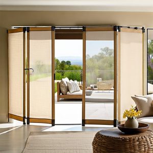 15 Window Treatment Ideas for Sliding Glass Doors