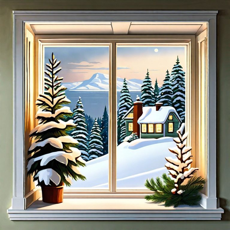 15 Bay Window Christmas Ideas for Festive Decorations