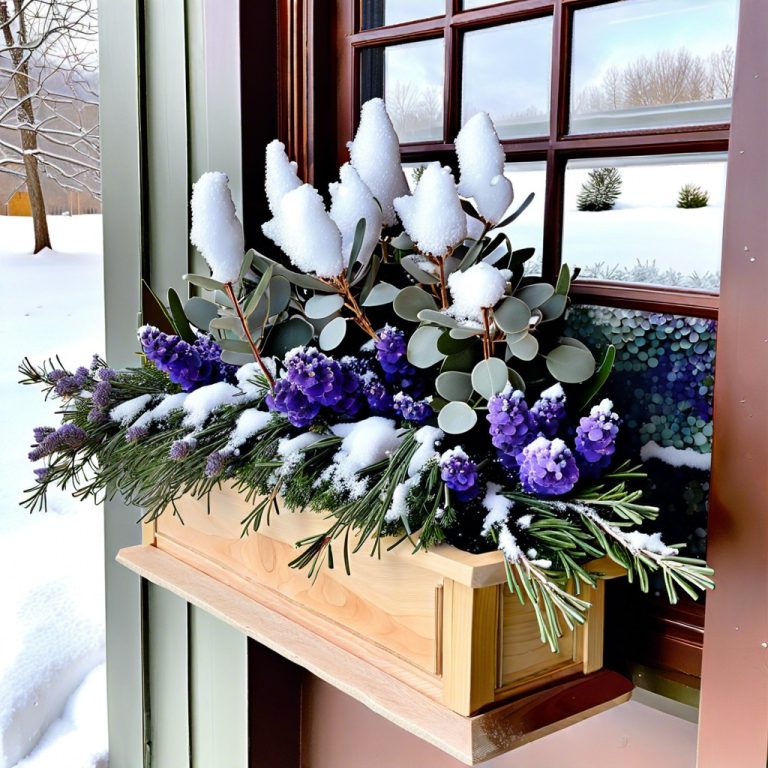 15 Winter Window Box Ideas to Beautify Your Home This Season