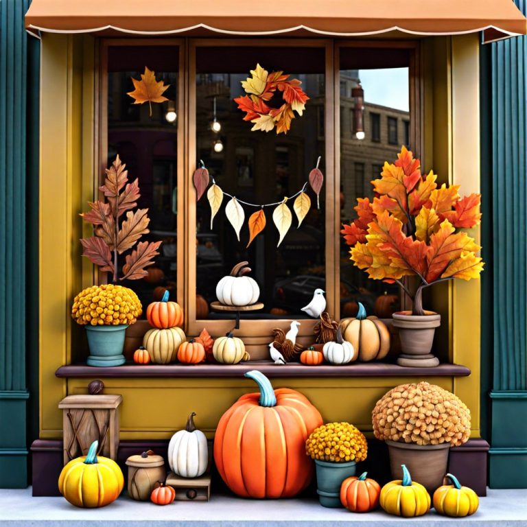 15 Fall Window Display Ideas Retail for Captivating Storefronts
