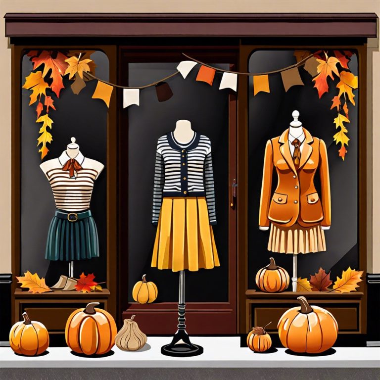 15 Fall Window Display Ideas Retail for Captivating Storefronts