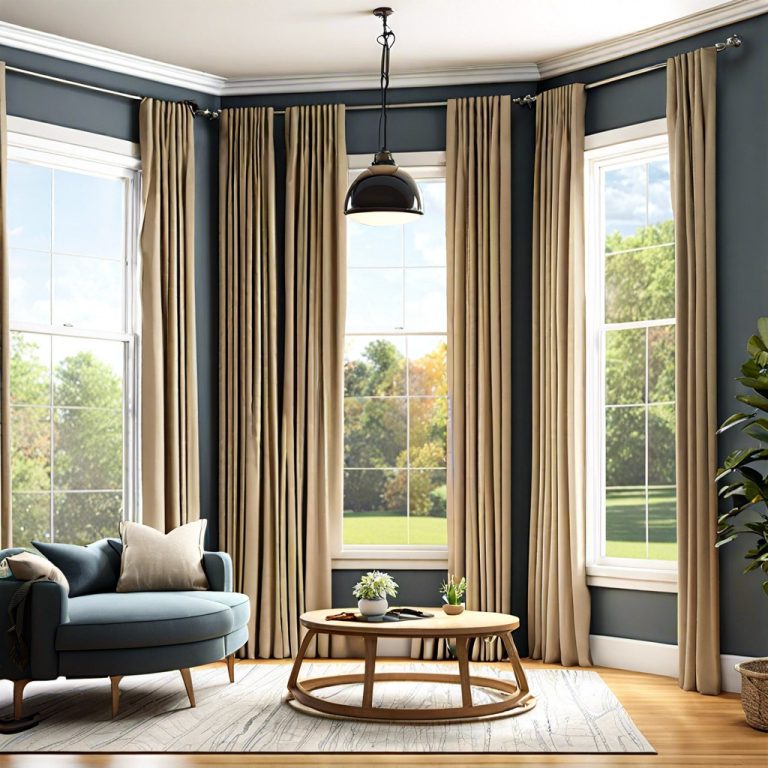15 Bay Window Curtains Ideas to Enhance Your Space