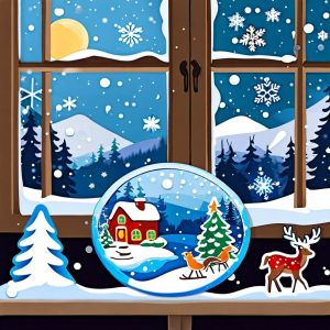 15 Winter Window Art Ideas to Brighten Your Home