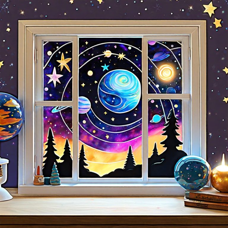 15 Inspiring Window Pane Art Ideas