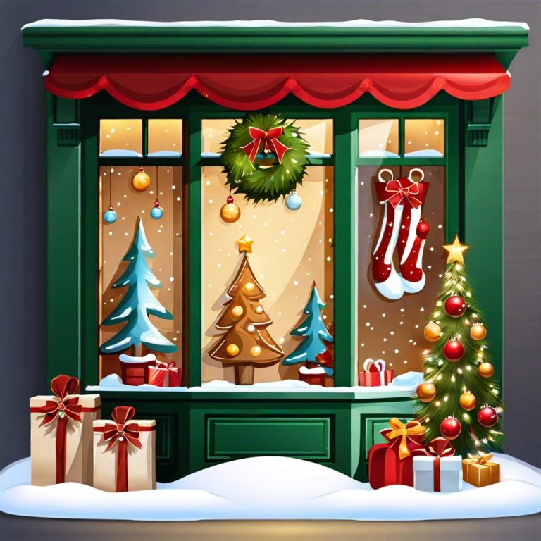 15 Creative Christmas Shop Window Display Ideas