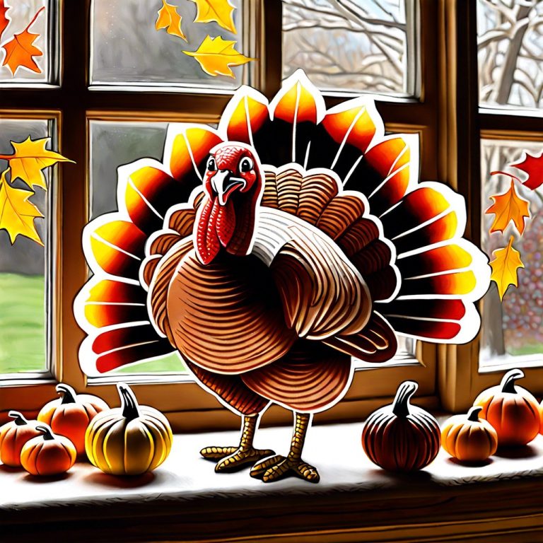 15 Painted Autumn Window Painting Ideas for a Cozy Home