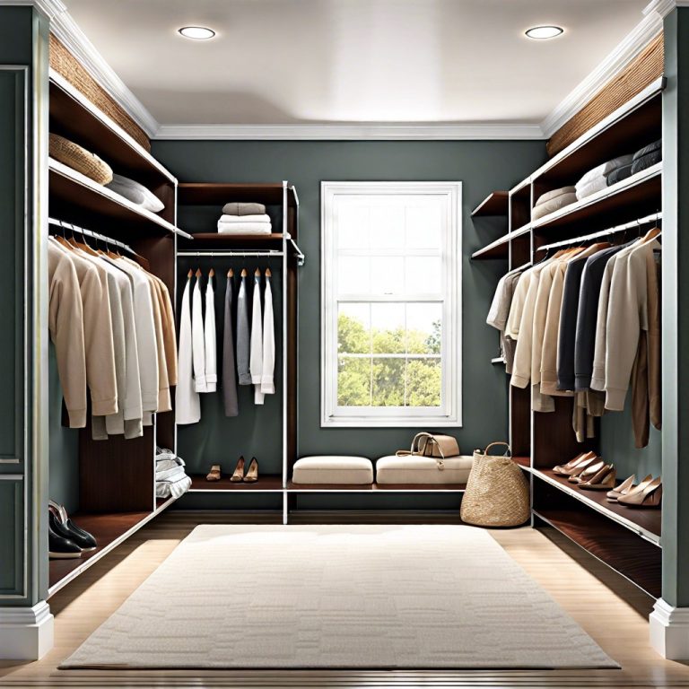 15 Walk in Closet with Window Ideas for Ultimate Organization