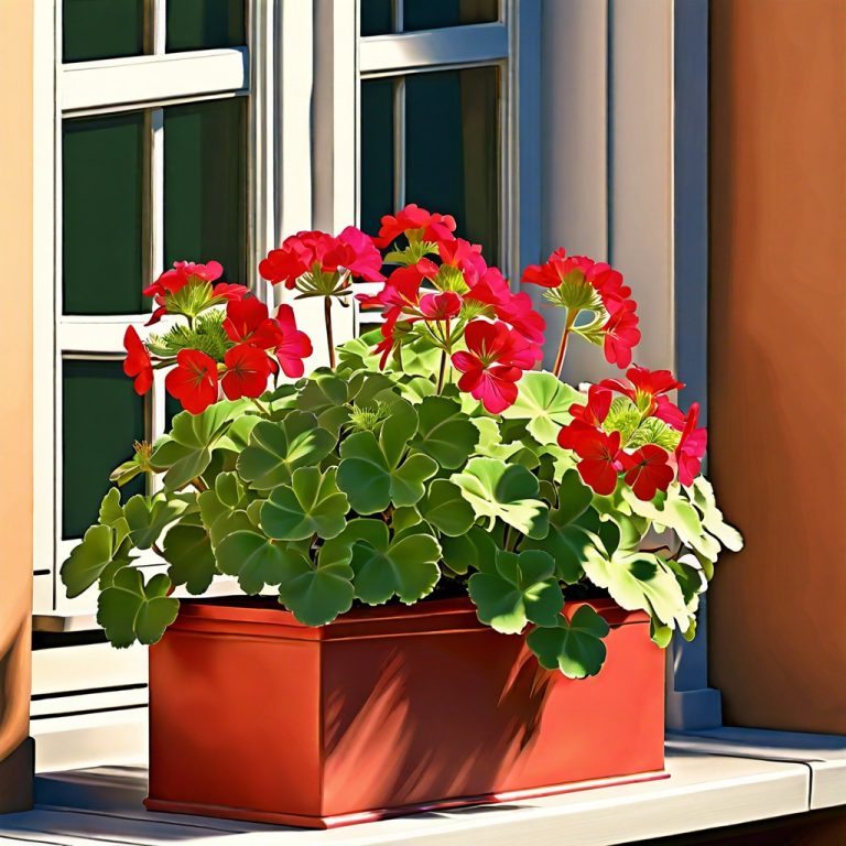 15 Brilliant Window Box Ideas with Geraniums